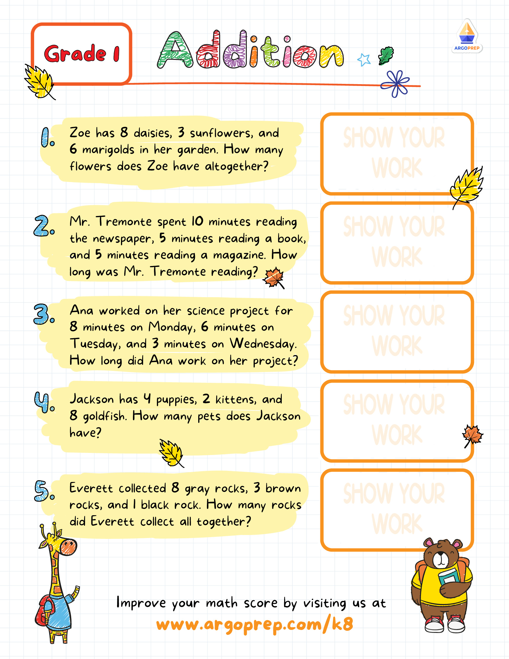 K-8 Boost Your Child's Math & ELA Scores - ArgoPrep