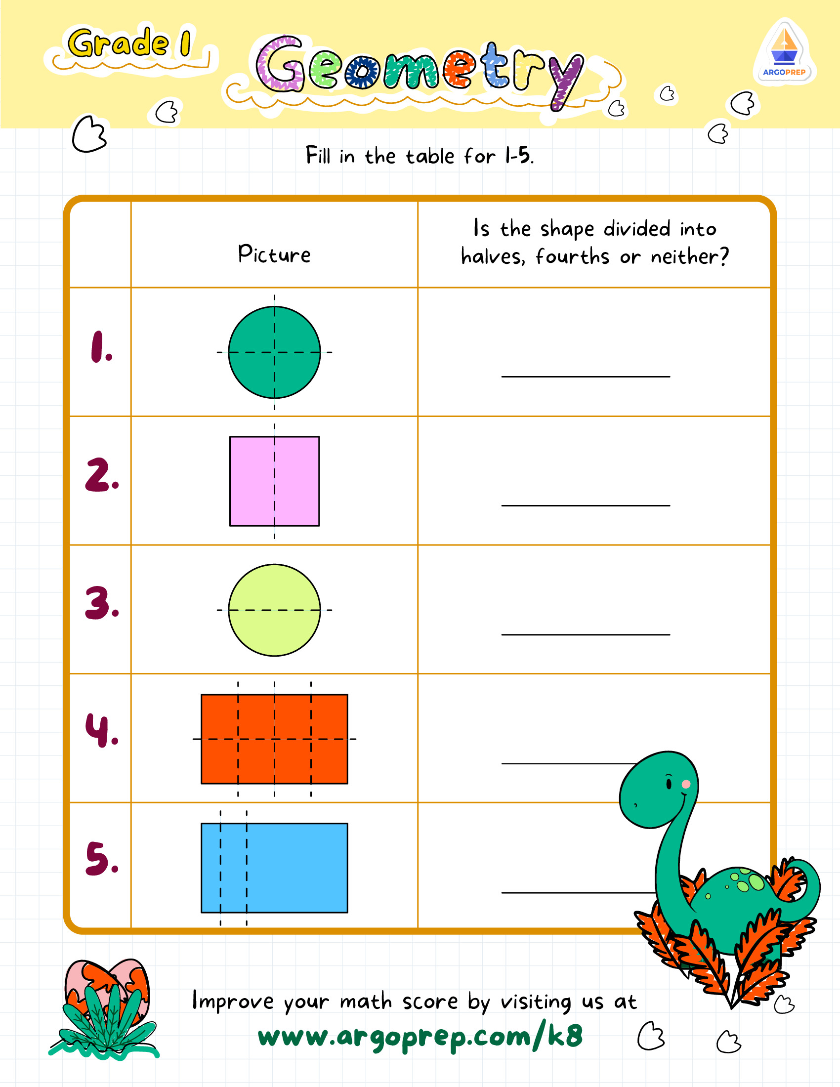 Patterns With Fractions Worksheets