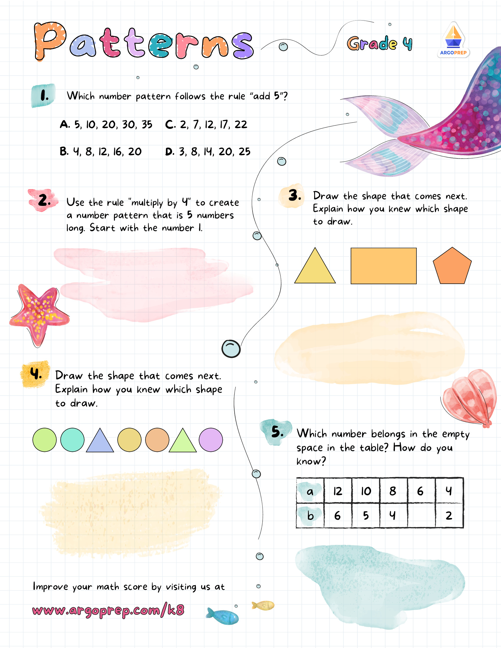 Multiplication Worksheets Common Core 3rd Grade Multiplication Mystery