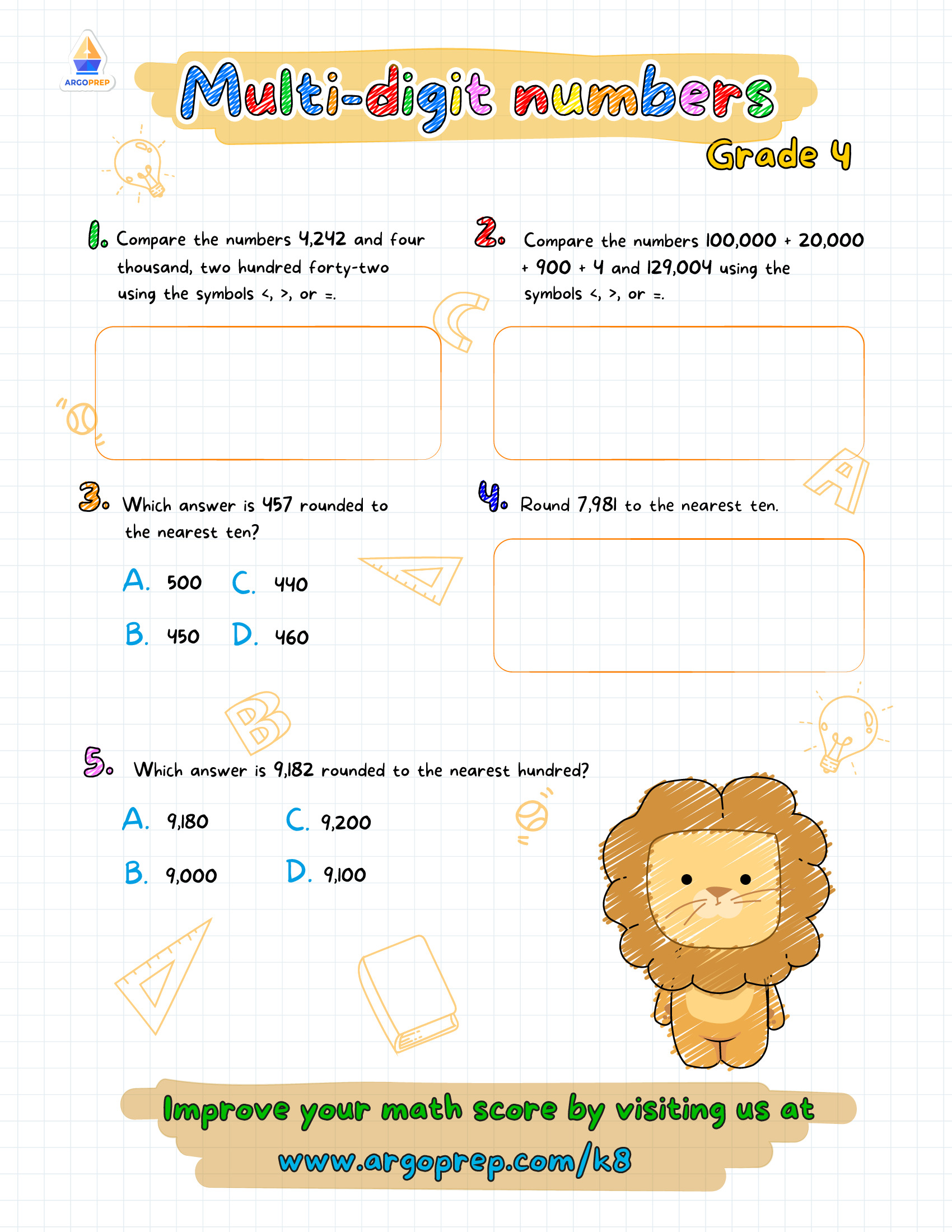 K-8 Boost Your Child's Math & ELA Scores - ArgoPrep