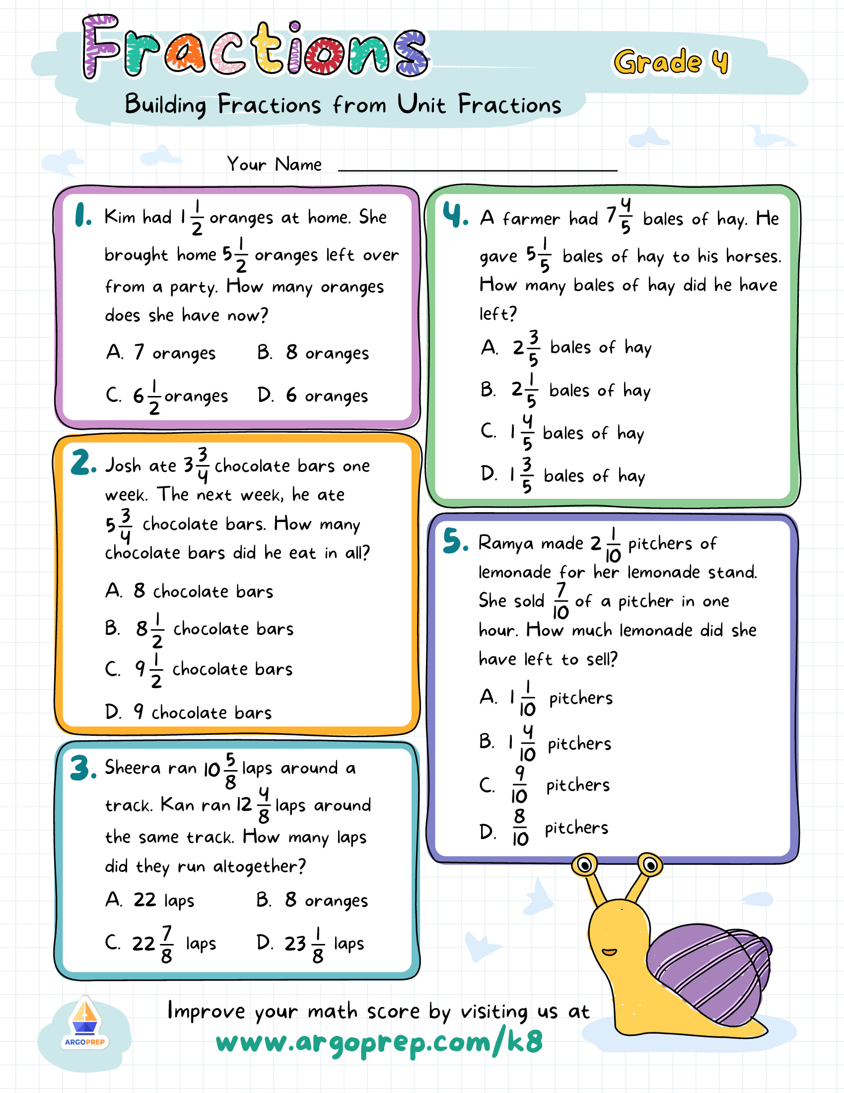 Mixture Word Problems Worksheet