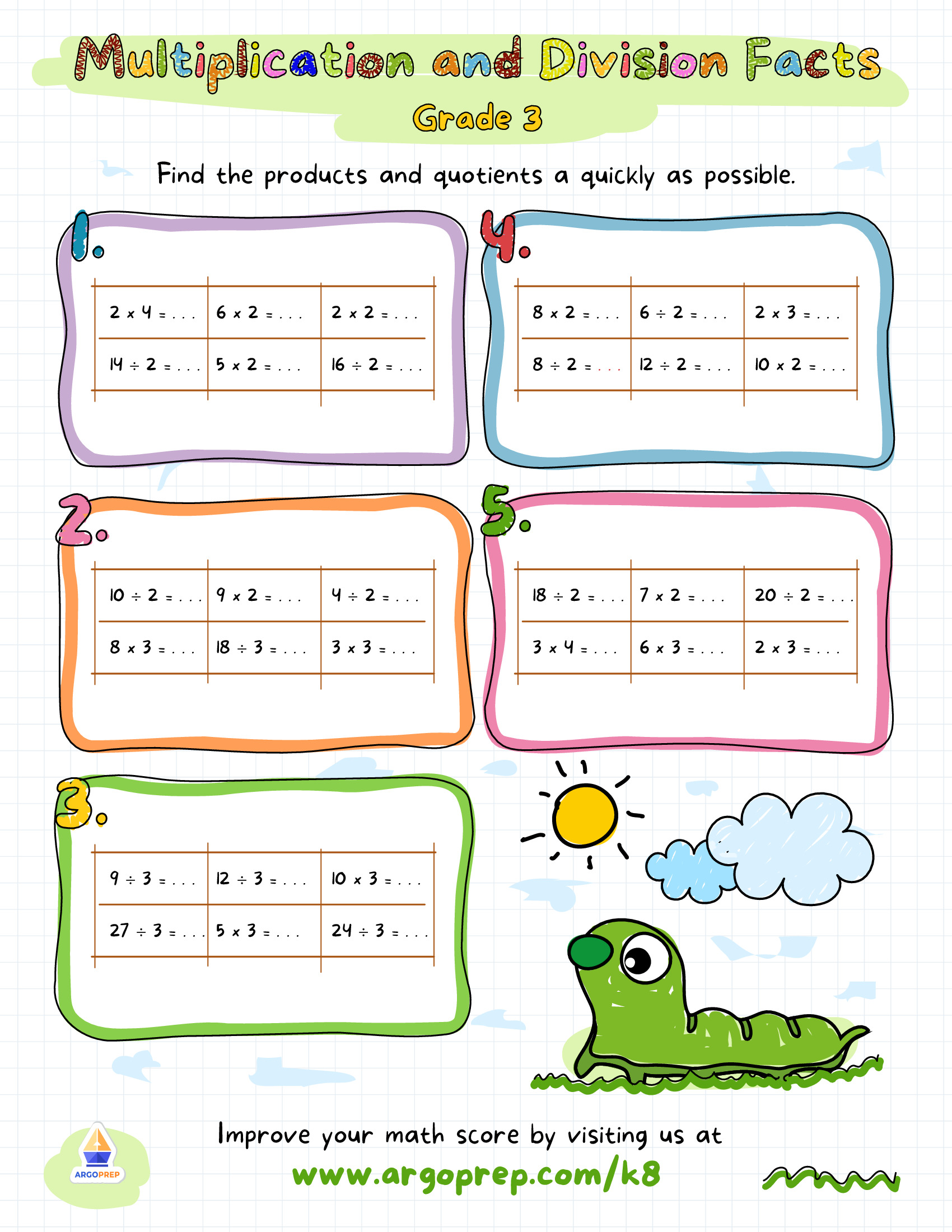 K-8 Boost Your Child's Math & ELA Scores - ArgoPrep