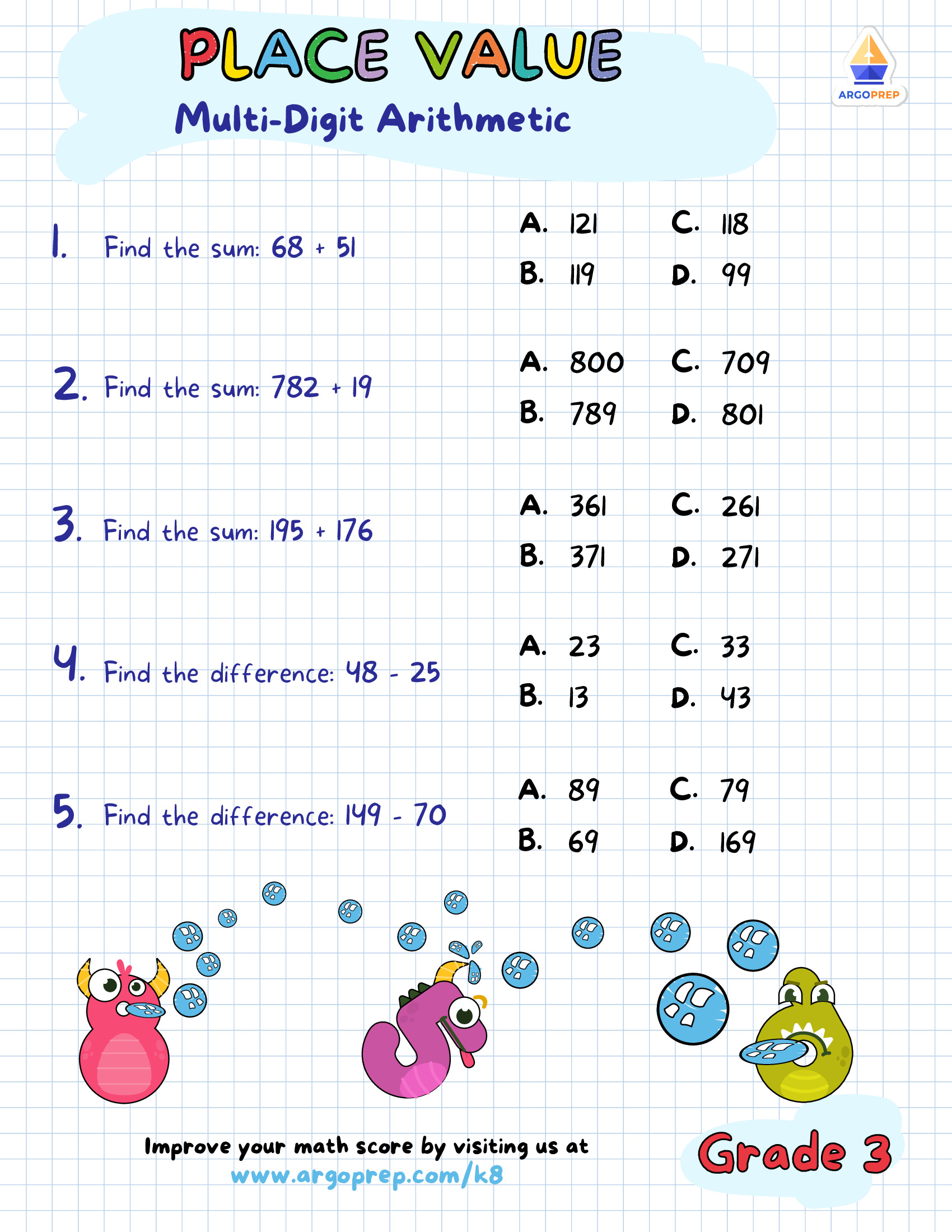 K-8 Boost Your Child's Math & ELA Scores - ArgoPrep