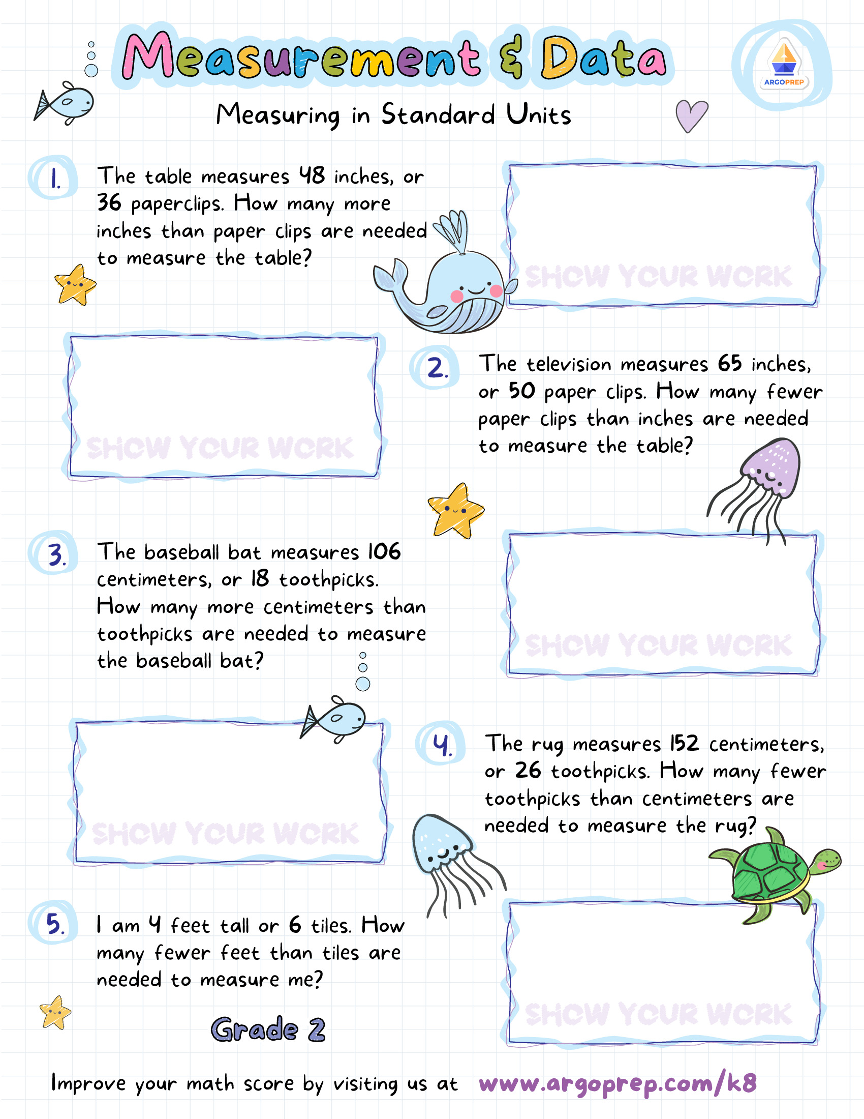 Common Core Measurement Worksheets Measurement Worksheets | Free