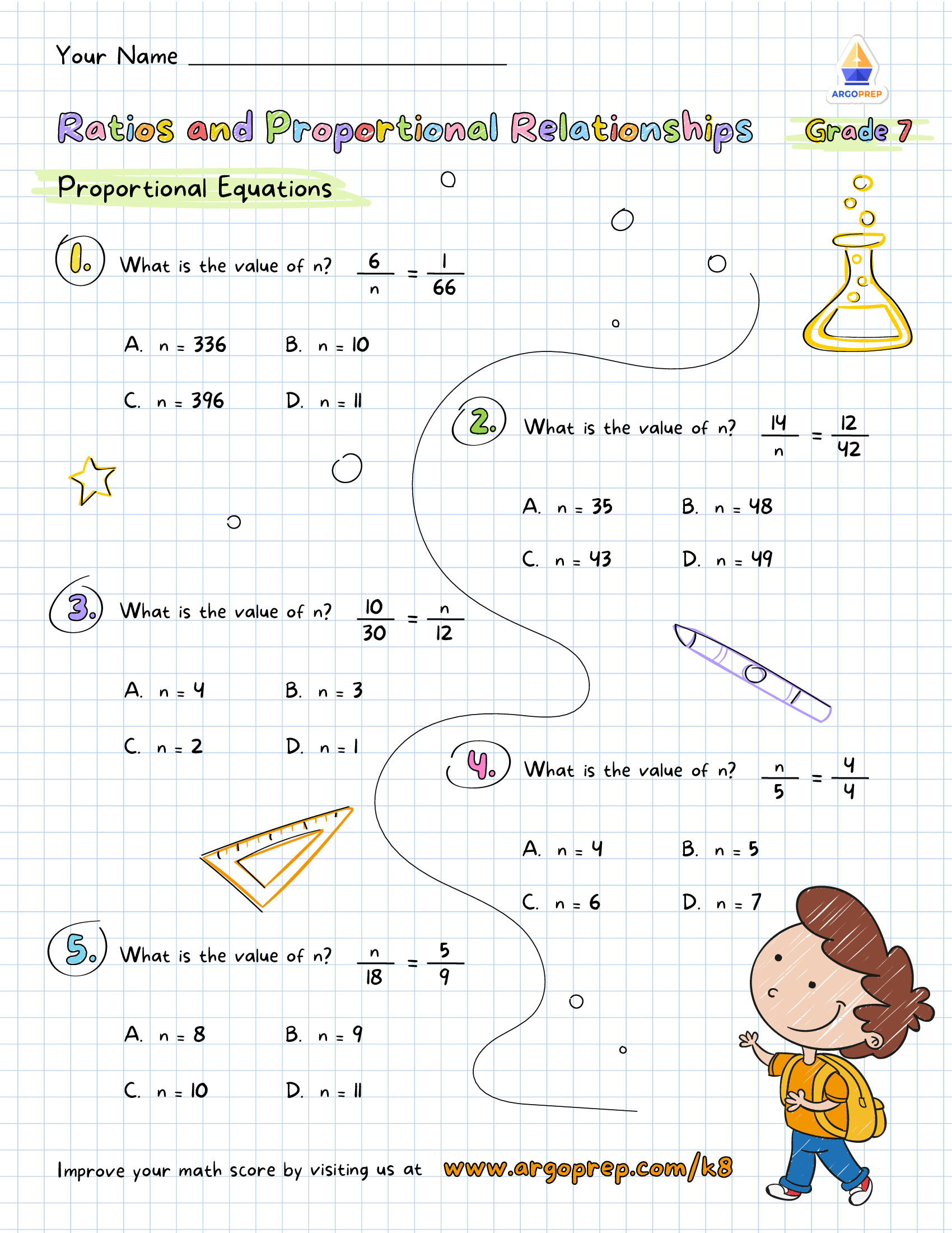 7th Grade Math Probability Worksheets Ratio Worksheets | Ratio