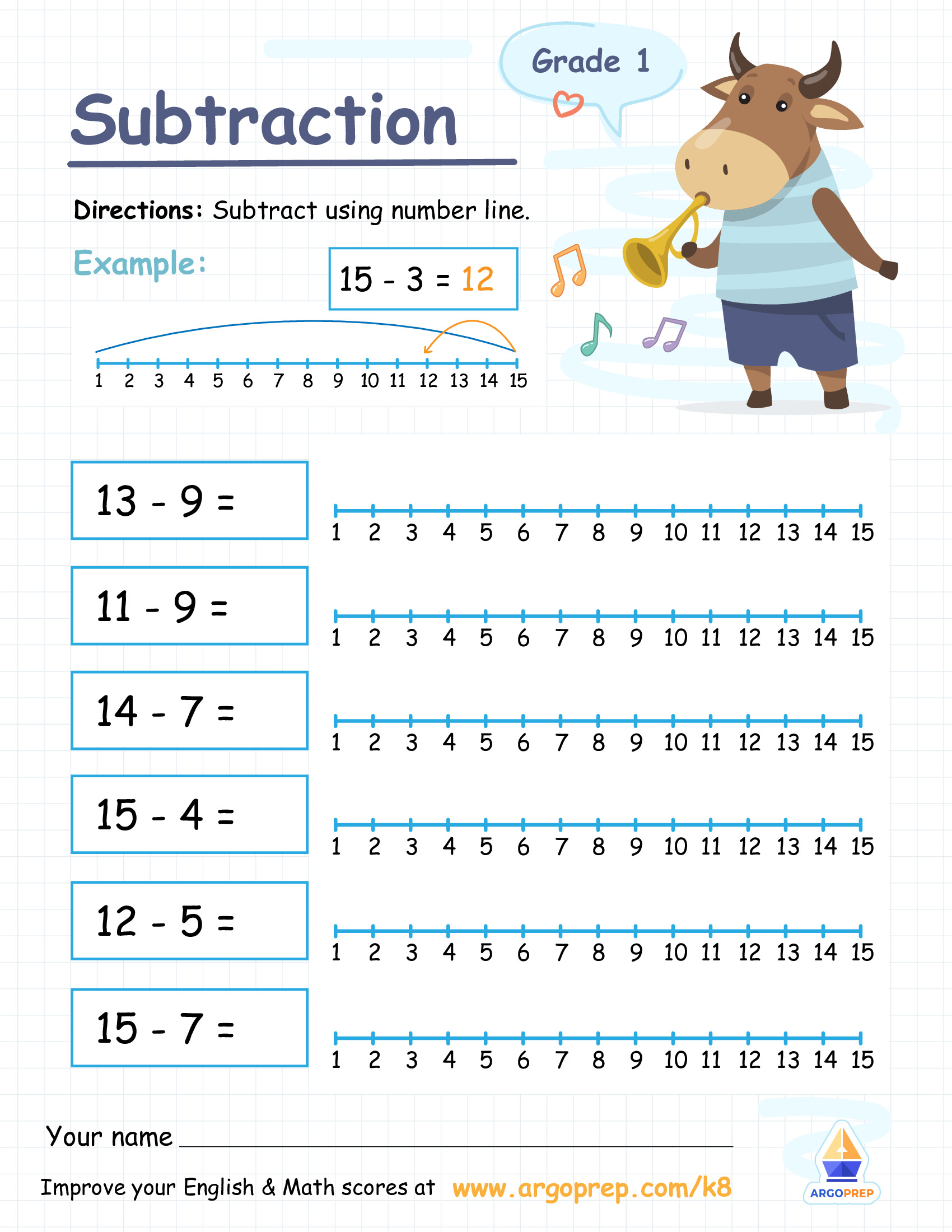 Mixed Addition And Subtraction Worksheets For First Grade
