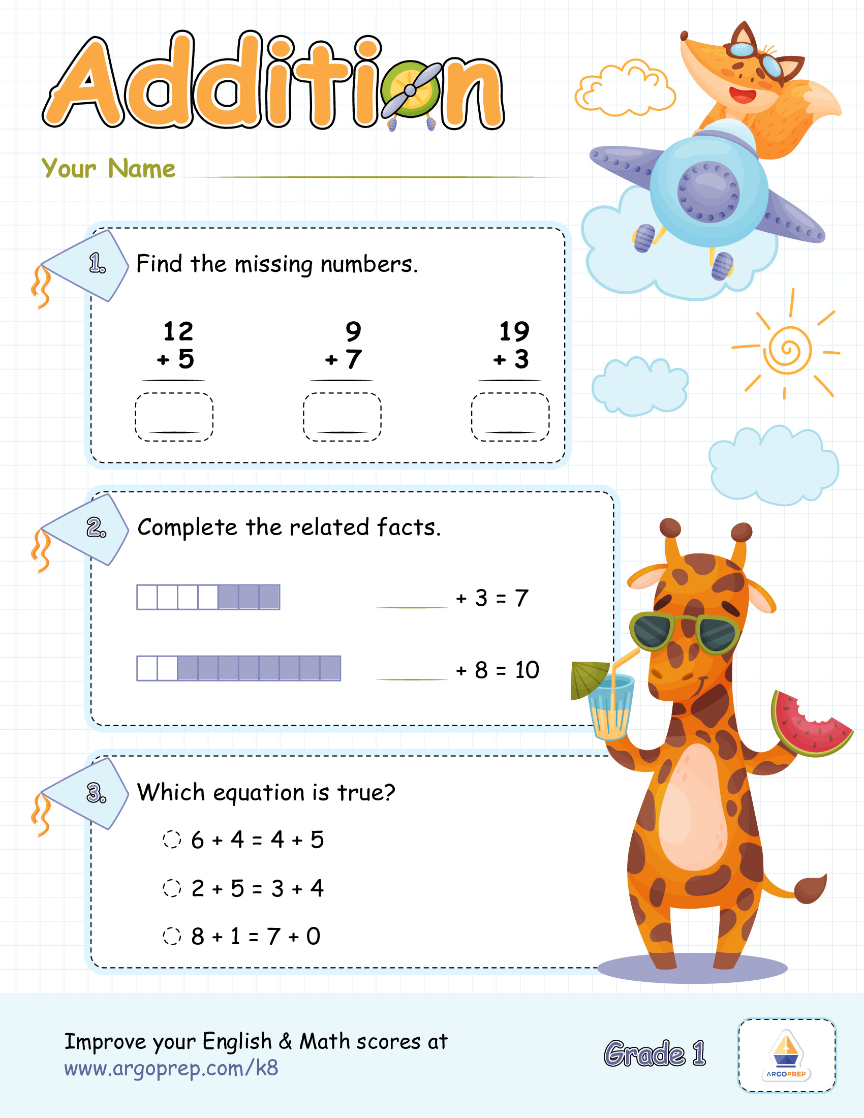 K-8 Boost Your Child's Math & ELA Scores - ArgoPrep