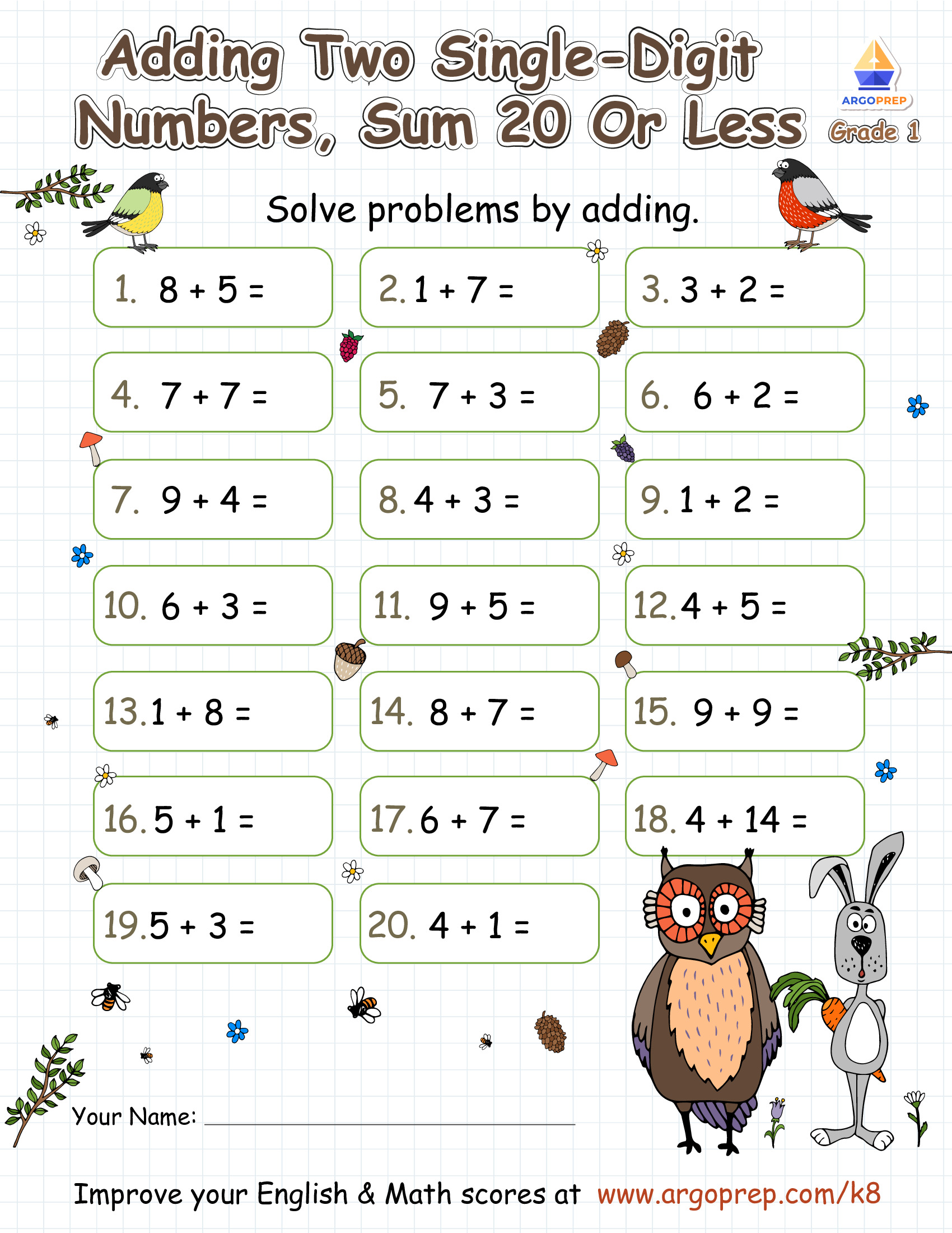 K-8 Boost Your Child's Math & ELA Scores - ArgoPrep