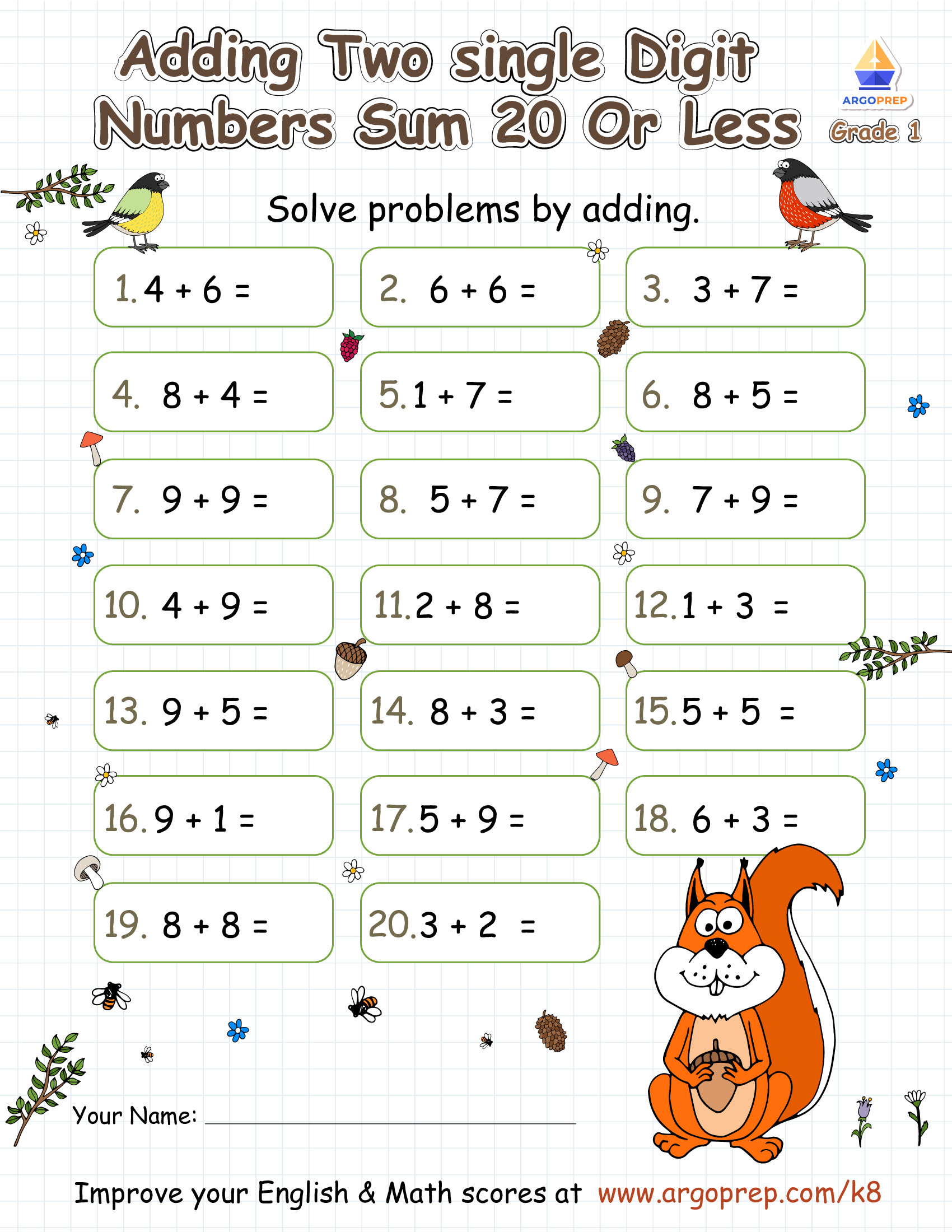K-8 Boost Your Child's Math & ELA Scores - ArgoPrep