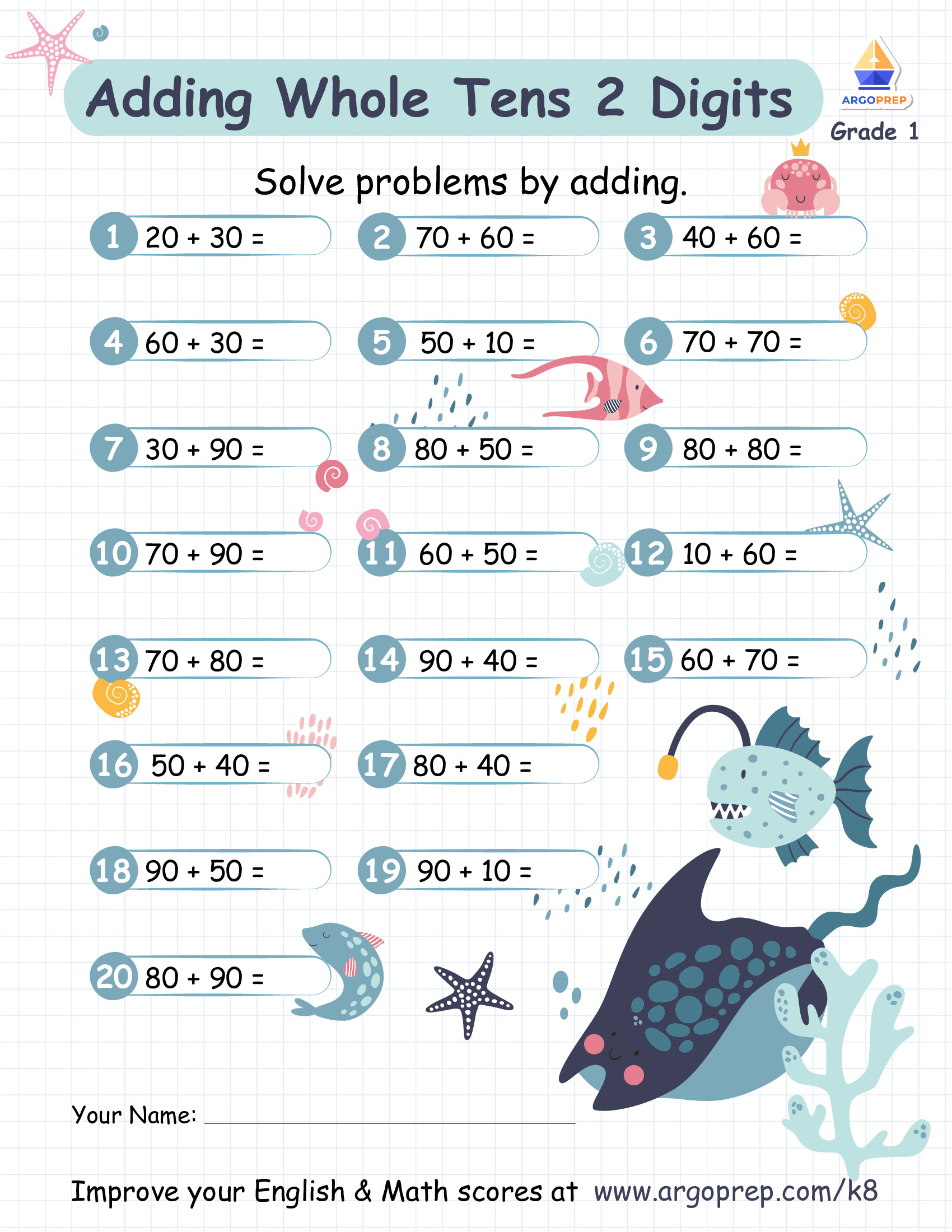 K-8 Boost Your Child's Math & ELA Scores - ArgoPrep