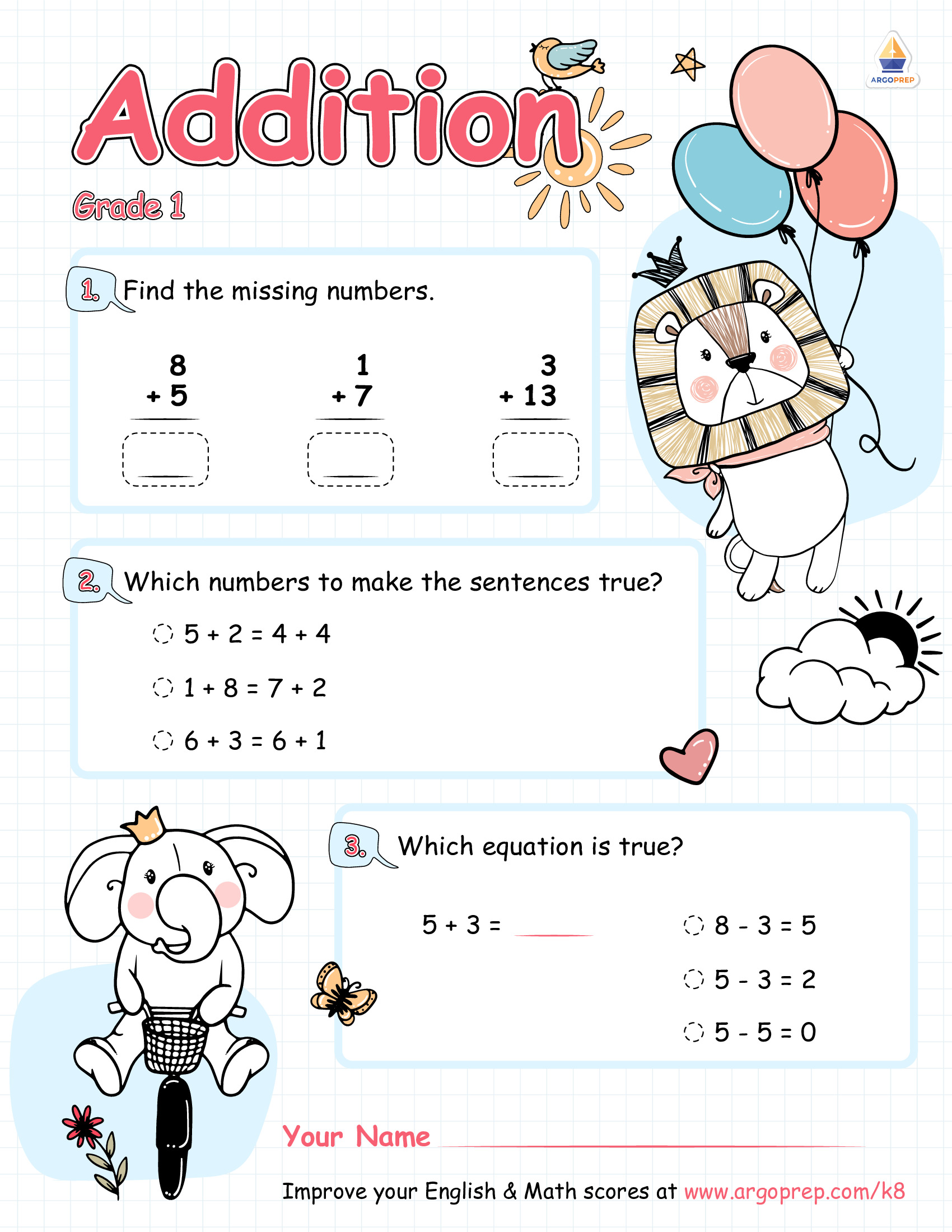 K-8 Boost Your Child's Math & ELA Scores - ArgoPrep