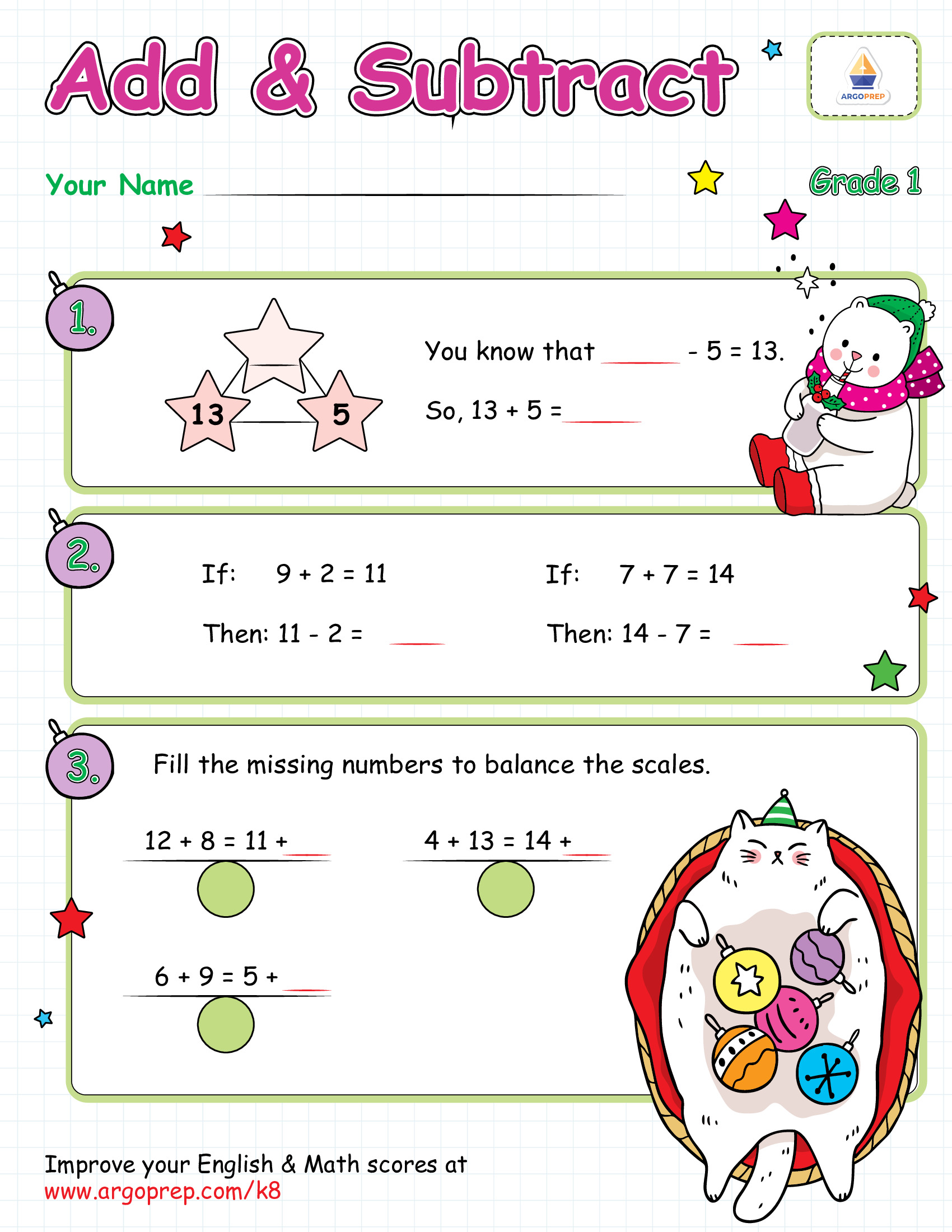 K-8 Boost Your Child's Math & ELA Scores - ArgoPrep